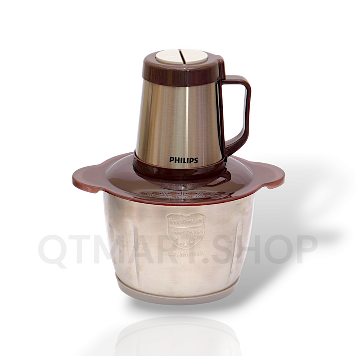 3L Food Chopper – Heavy Duty Copper Motor – QT Mart